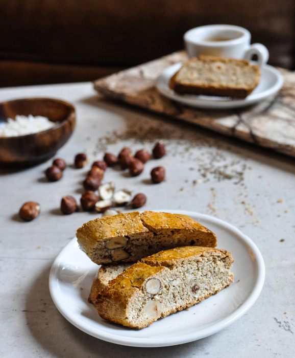 Hazelnut Coconut Biscotti with Anise – Elemental Custard