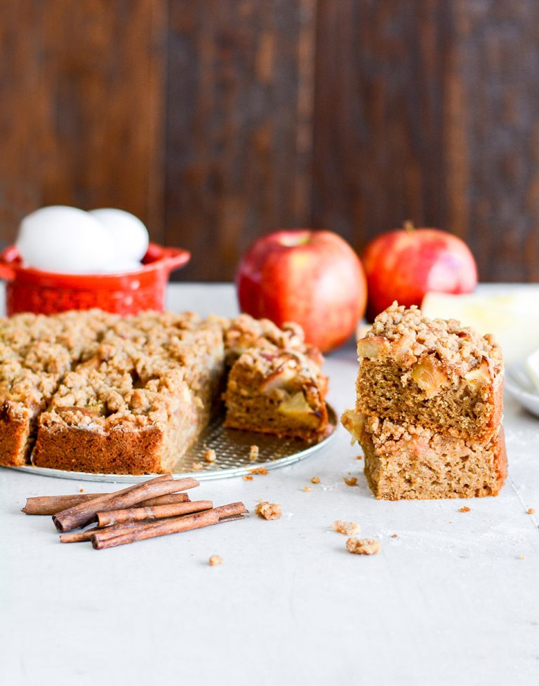 Apple Streusel Cake (Apple Buckle) – Elemental Custard